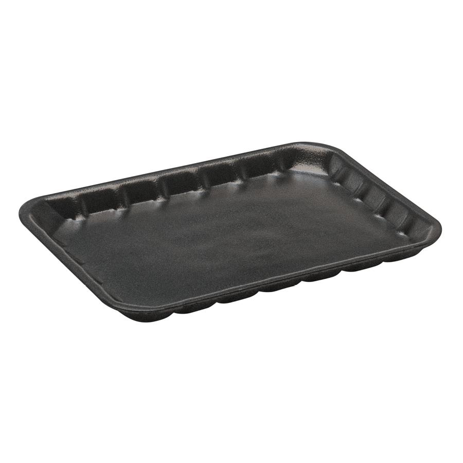 8X5INCH BLACK FOAM PRODUCE TRAYS – Premium Food Packaging Online ...