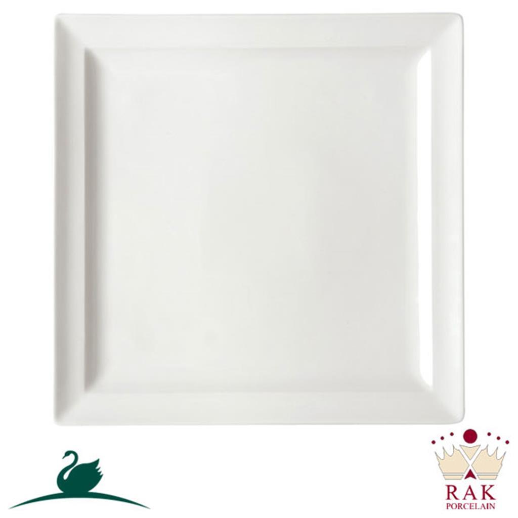 Classic Gourmet Square Plate, 240mm – Premium Food Packaging Online ...