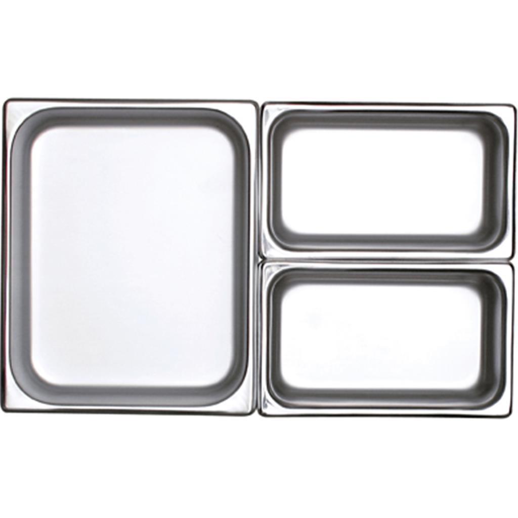CHEF INOX ANTI-JAM STEAM PAN-1/2 SIZE 65MM – Premium Food Packaging Online | Wholesalepak Sydney